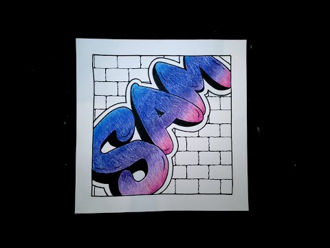 Graffiti Name Art