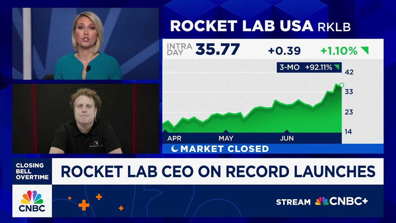 Rocket Lab CEO Peter Beck: One thing I don't worry about at night is demand