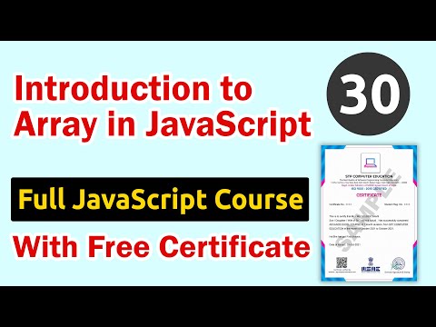 Learn Introduction to Array in JavaScript - Mind Luster
