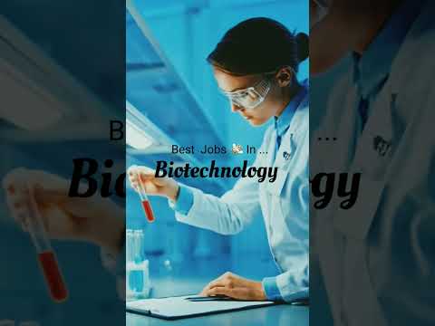 Best Jobs in biotechnology ✨️| #jobscareer |#biotech |#joboppurtunities |#futurejobs