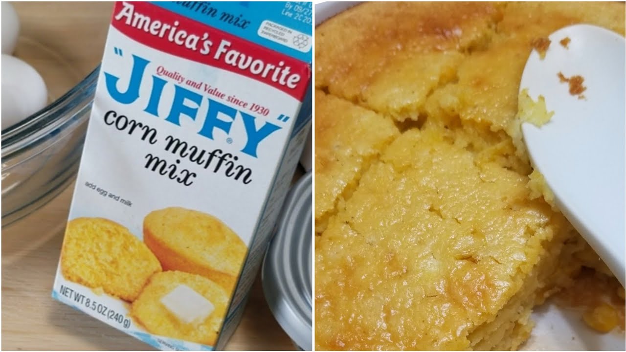 Corn Casserole Jiffy Cornbread Mix New Video! Add this one ingredient for the best Corn Casserole!