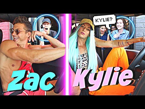 Going Through Drive Thru's Dressed as Celebrities Challenge