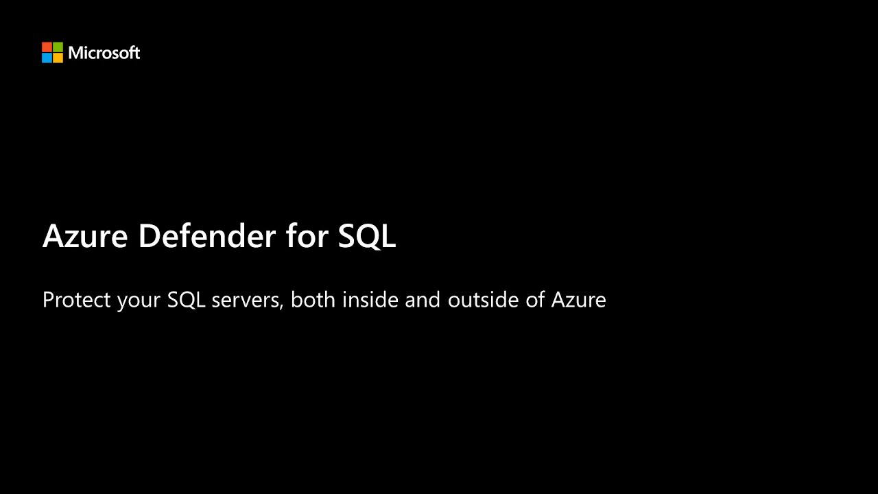 How Azure Defender for SQL can protect SQL servers anywhere