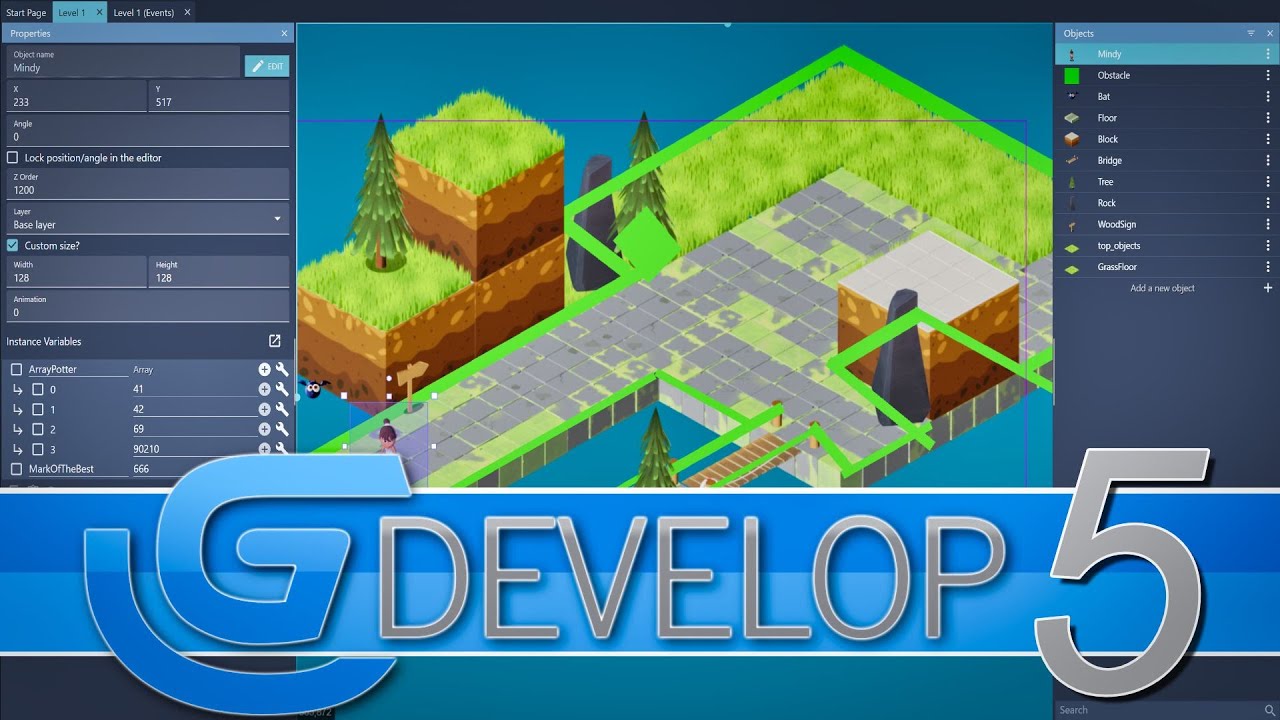 GDevelop 5 Released!  -- Wow… Software Can Leave Beta in 2021!!!