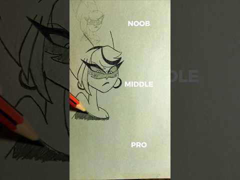 How to draw Carmilla Carmine from Hazbin Hotel #shorts #hazbinhotel #art