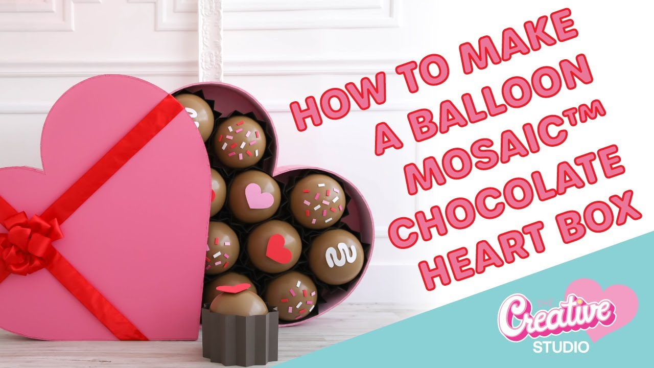 How to Make a Valentine’s Day Balloon Chocolate Heart Box