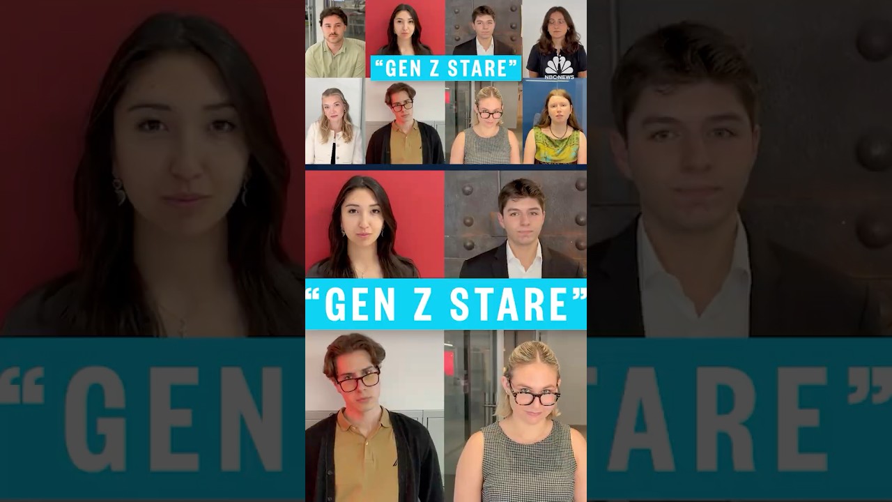 What is the Gen Z stare?