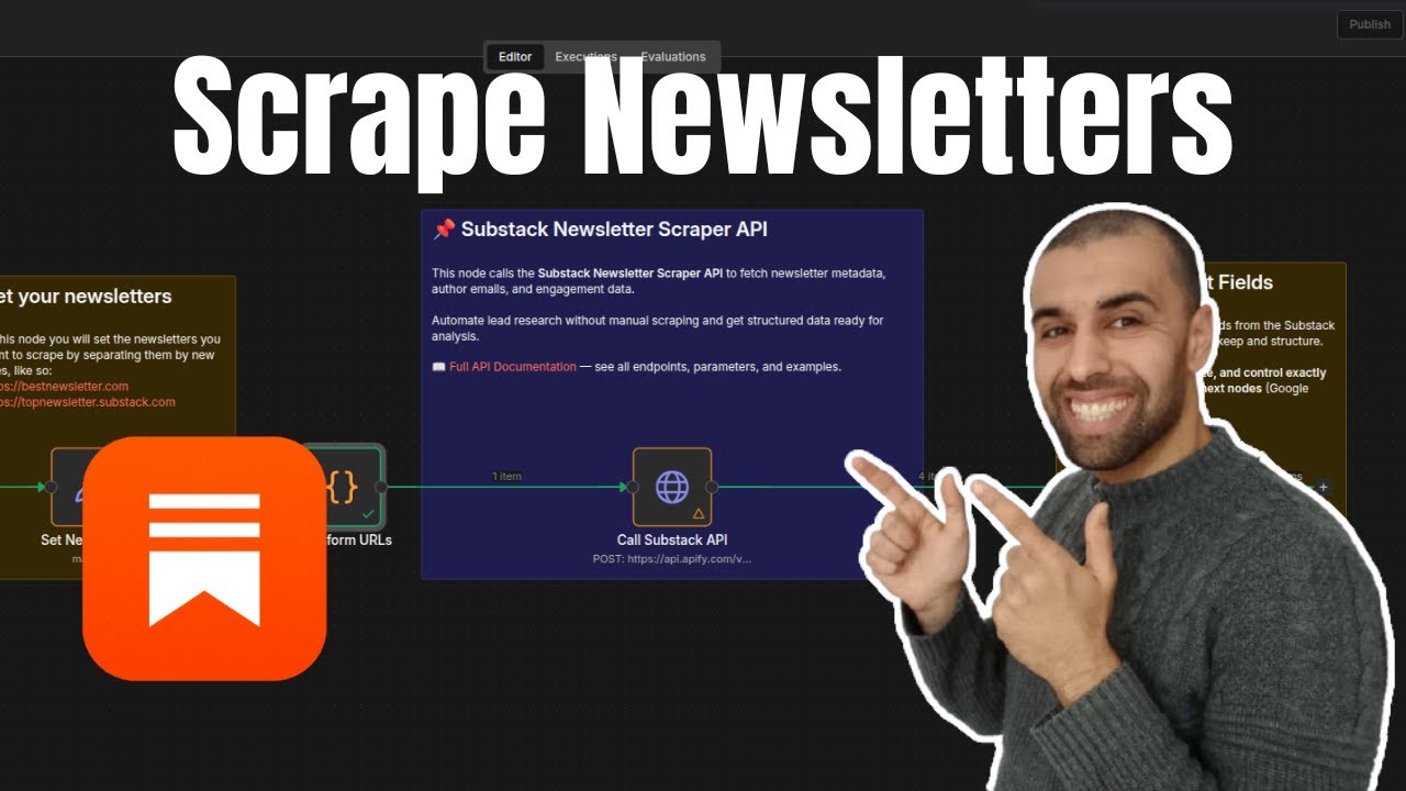 How to Scrape Substack Newsletters for Author Emails and Subscriber Data