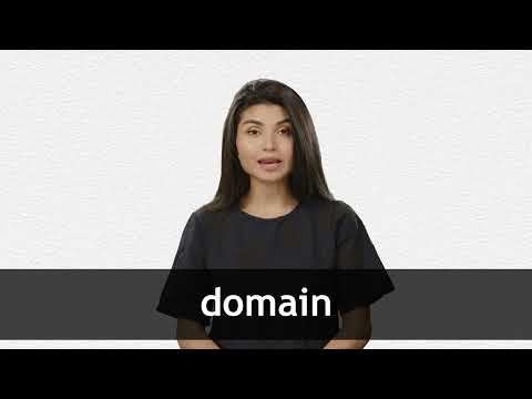 How to pronounce DOMAIN in American English