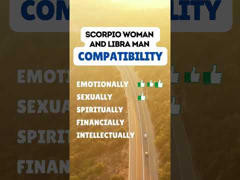 Scorpio Woman with Libra Man Compatibility #zodiac #dating #shorts