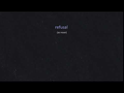 Translate 'refusal' as noun from English to French