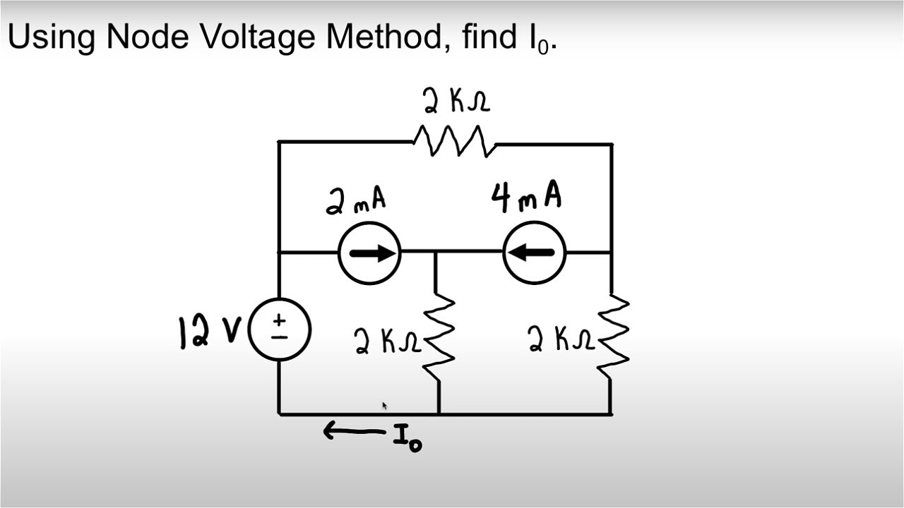 Node Voltage Method (Problem #16)