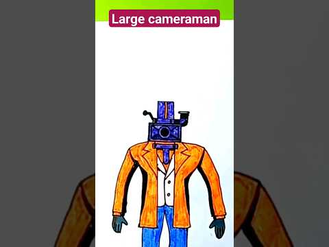 Large cameraman skibidi toilet