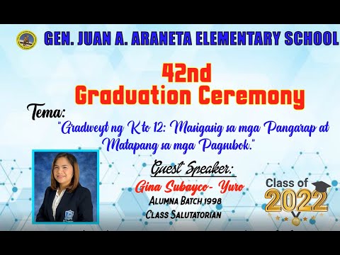 GJAAES 42nd Graduation Ceremony - June 28, 2022