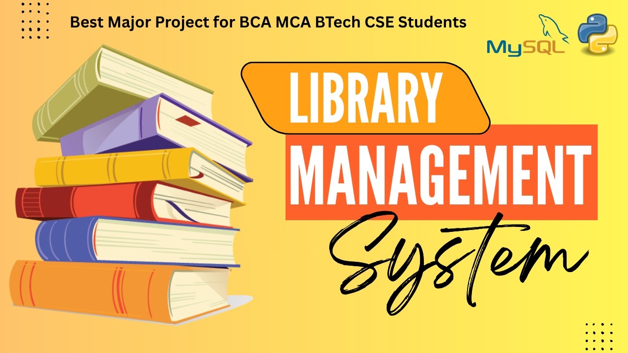 Python GUI Project | Library Management System | Tkinter + MySQL