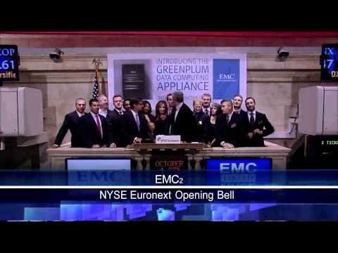 13 October 2010 EMC Corporation to Launch Data Computing Appliance at the NYSE