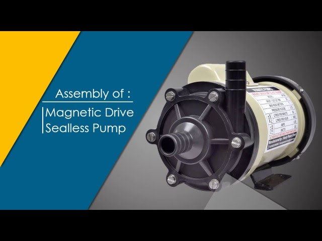 Sealless Centrifugal Pump - Chemical Plastic Magnetic Drive Sealless ...