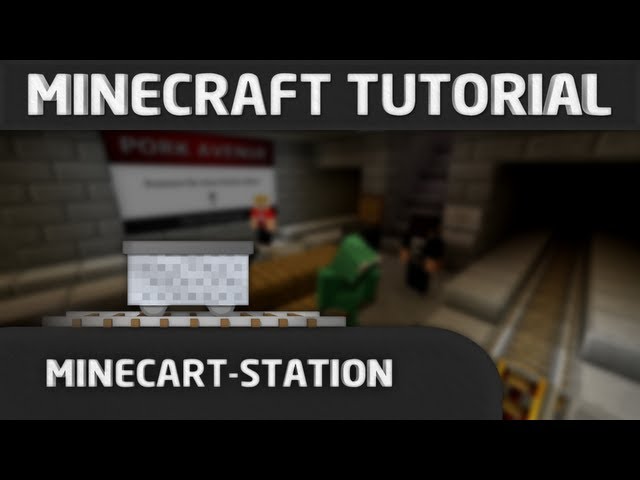 Minecart Station Minecraft Map