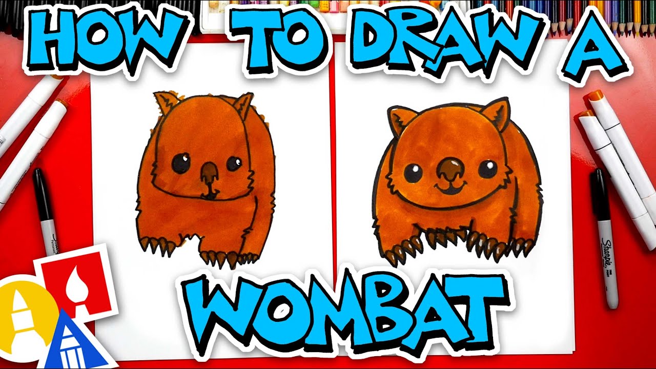 How To Draw A Wombat