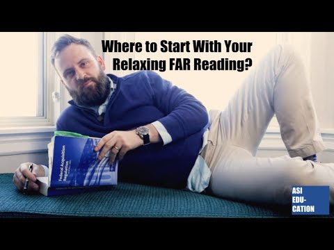 5 Parts of the FAR to Know First