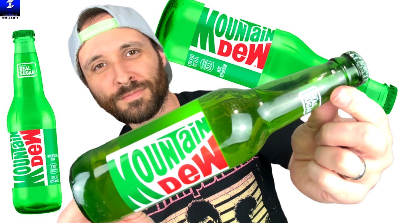 Mountain Dew Real Sugar Glass Bottle Review