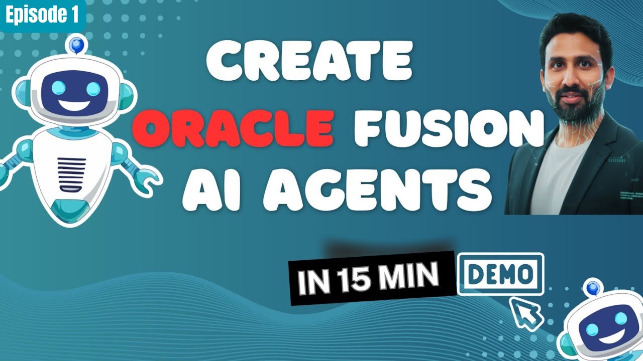 🎥Oracle Fusion AI Agents Tutorial | Step-by-Step Setup, Build & Publish in AI Agent Studio By Siva K