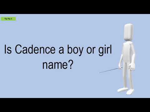 Is Cadence A Boy Or Girl Name?