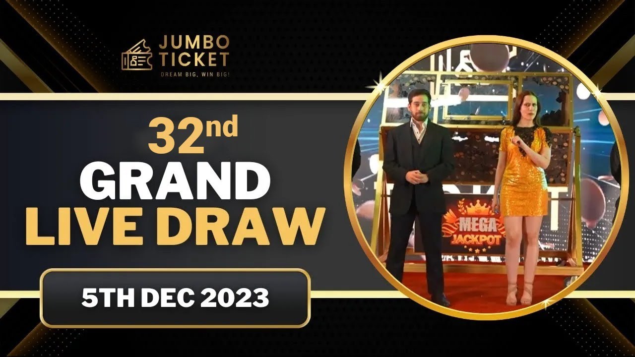 Jumbo Ticket Grand Live Draw - 5th December 2023