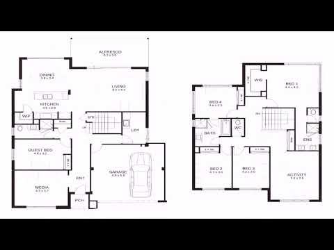 Single Story House Plans With 2 Master Bedrooms - Gif Maker  DaddyGif.com (see description)