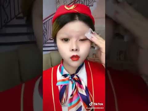Chinese Girl Makeup Remove transformation ❤❤❤#shorts #makeupremove #makeupremover #viral #ytshort