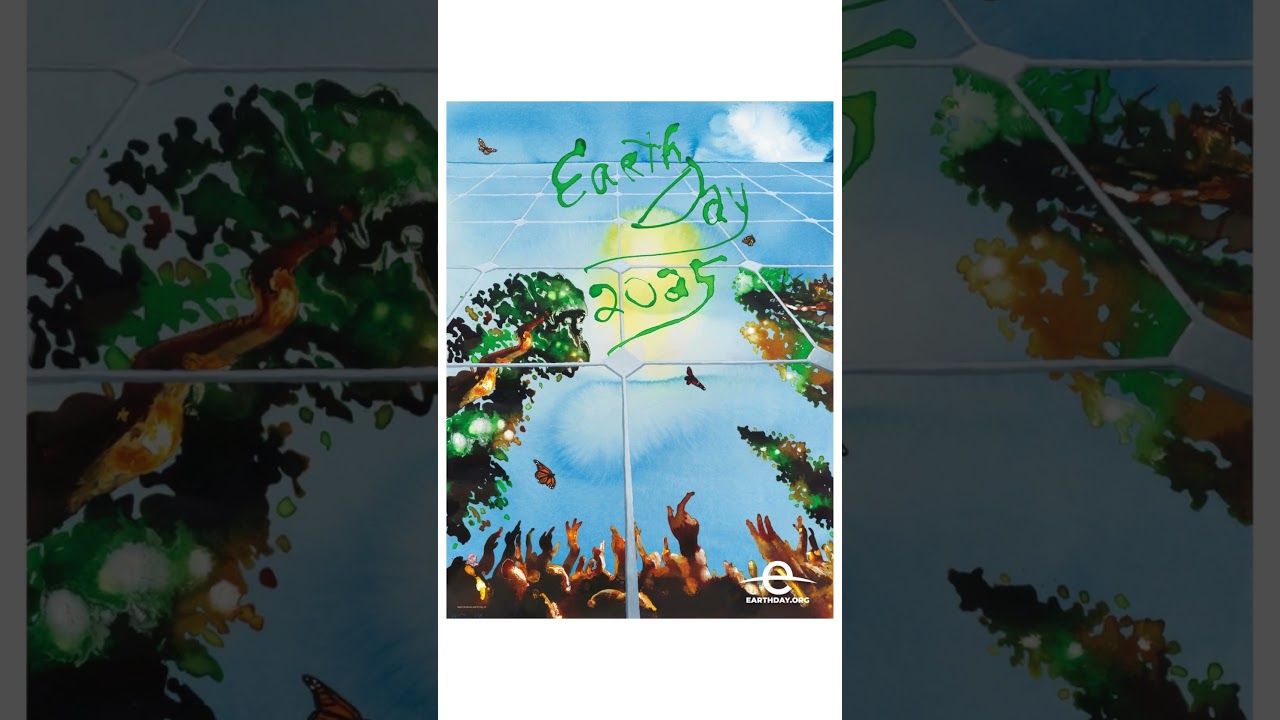 We're thrilled to reveal the official Earth Day 2025 Poster by renowned artist Alexis Rockman.