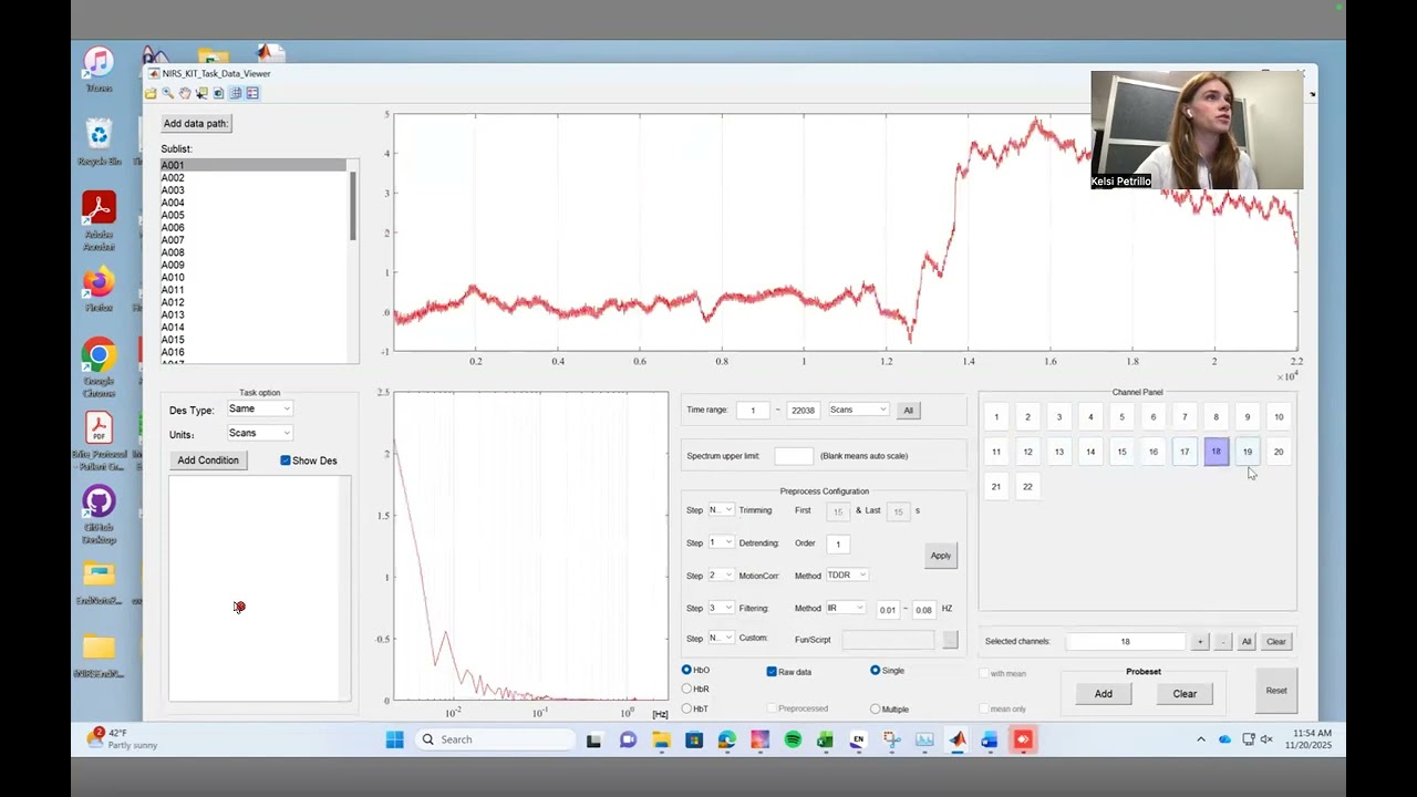 fNIRS Preprocessing Using NIRS KIT