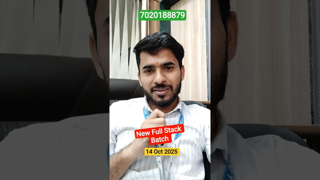 Full Stack Java New Batch Demo Session 💯🔥 | IT Training in Pune ✅ #itjobguide #fullstackcourse