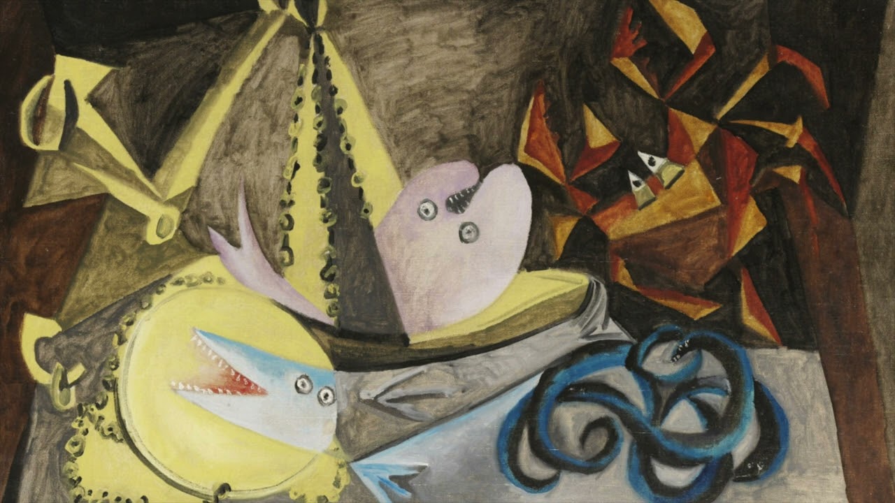 Pablo Picasso L’Araignée de Mer 4K Modern Art Painting TV Art Background Screensaver Wallpaper