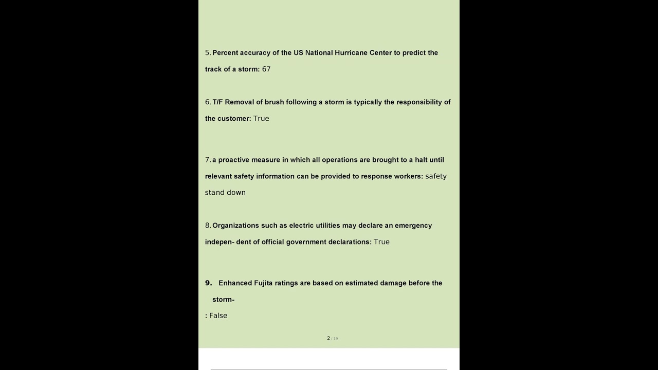 ISA Utility Arborist Master Study Set All Sections Latest Questions and Answers 2023   2024 Verified