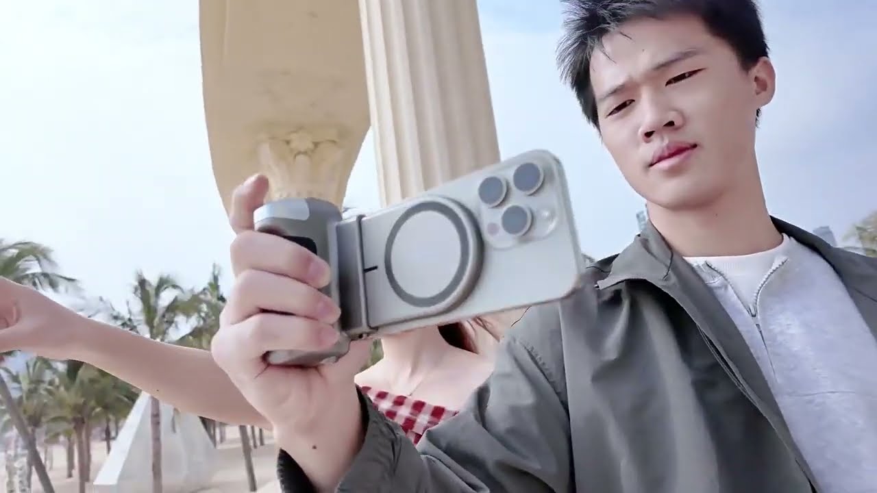 Desiontal GP-06 Magnetic Sliding Phone Camera Aid for Live Streaming, Outdoor Shooting, and Selfie