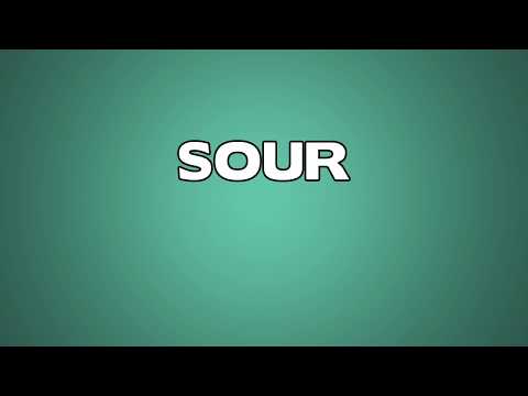 Sour Meaning
