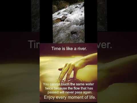Time is like a river #quotes #inspirationalquotes #motivation #lifechangingthoughts #memes #reels