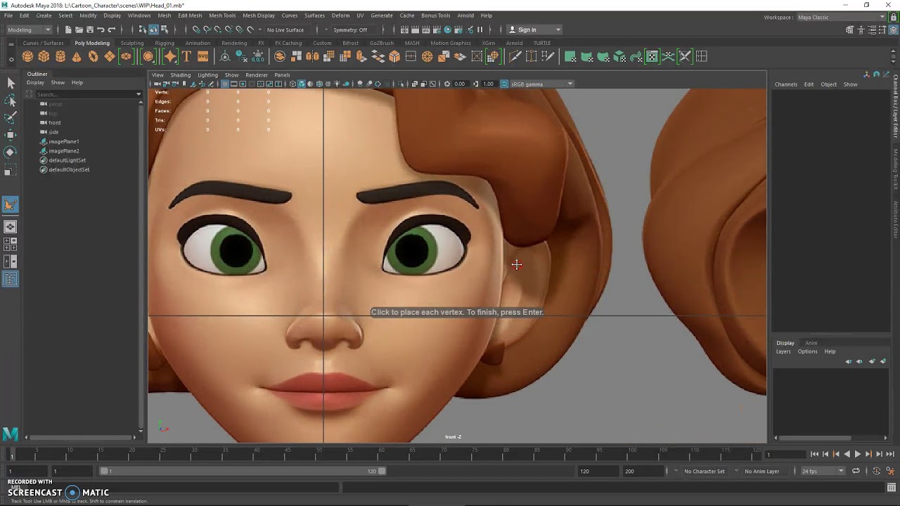 08  Head Modeling Part 1