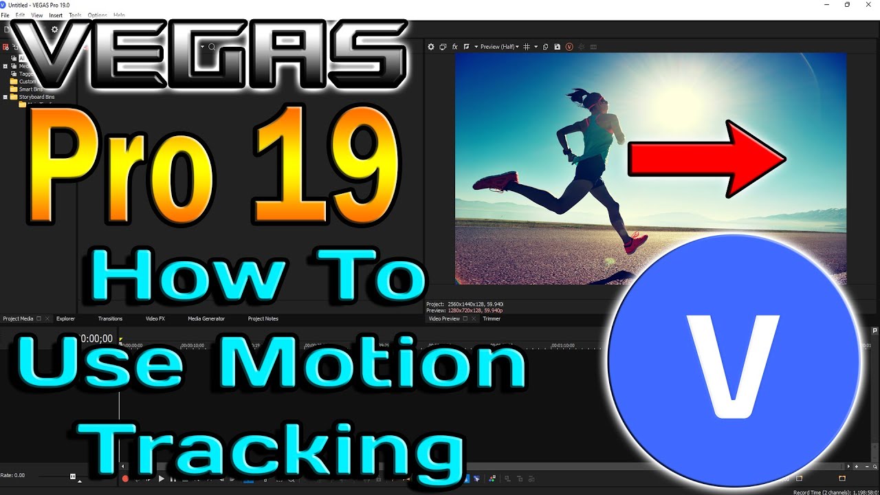 Vegas Pro 19 Tutorial | Motion Tracking The EASY Way!