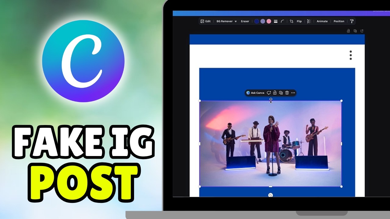 How To Make A Fake Instagram Post On Canva (2026) - Full Guide