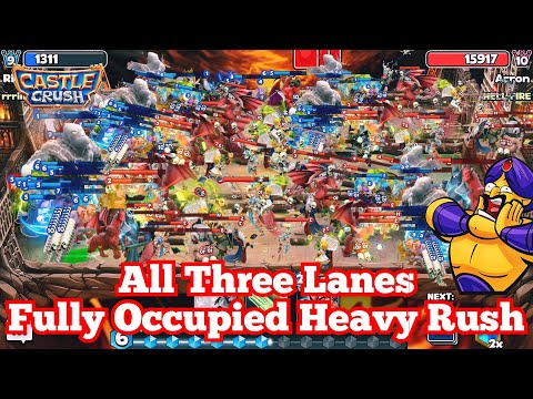 Castle Crush π₯ SUPER HEAVY RUSH π₯ NEVER SEEN BEFORE π₯ Castle Crush Gameplay
