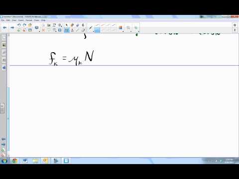 Force at Angles with Friction