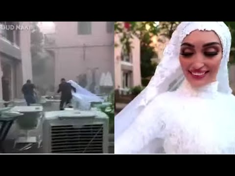 WATCH: Footage Shows Beirut Explosion Interrupting Bride’s Wedding ...