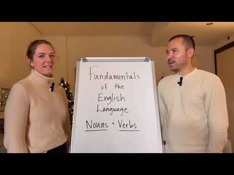 English Vocabulary Basics - Verbs with Quiz included