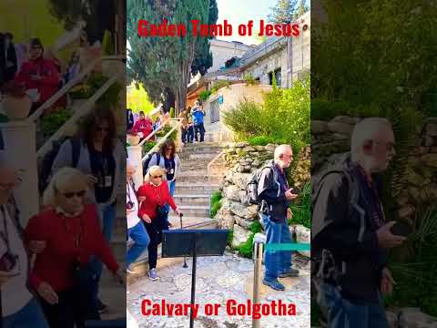 The Garden Tomb of Jesus | Calvary or Golgotha #jerusalem #israel #shorts