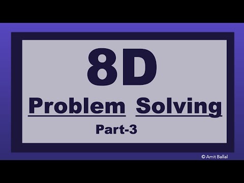 8D - Problem solving | Part-3 | D3- ICA - Interim Containment Action