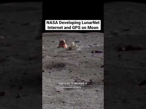 NASA Developing LunarNet with Internet-like and GPS locations capabilities on Moon #nasa #moon #gps