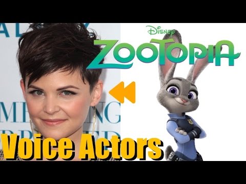 "Zootopia" Voice Actors and Characters [QUICKIE]