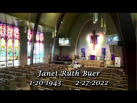 Funeral Janet Ruth Buer